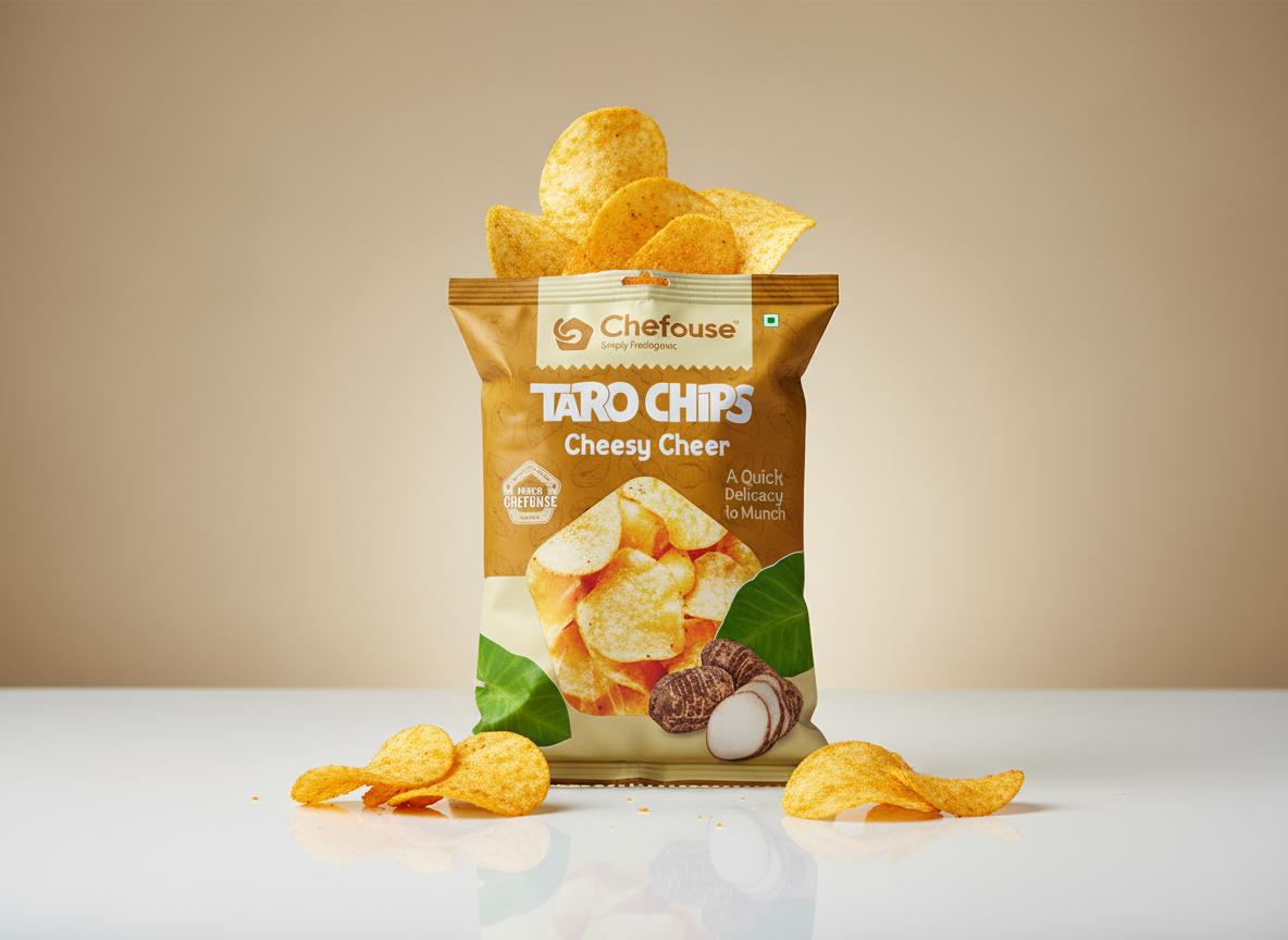 Chefouse Cheesy Cheer Taro Chips - Chefouse